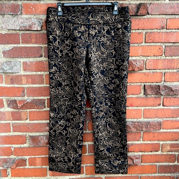 Insight | Pants & Jumpsuits | Insight Gold And Black Straight Leg Pants ...